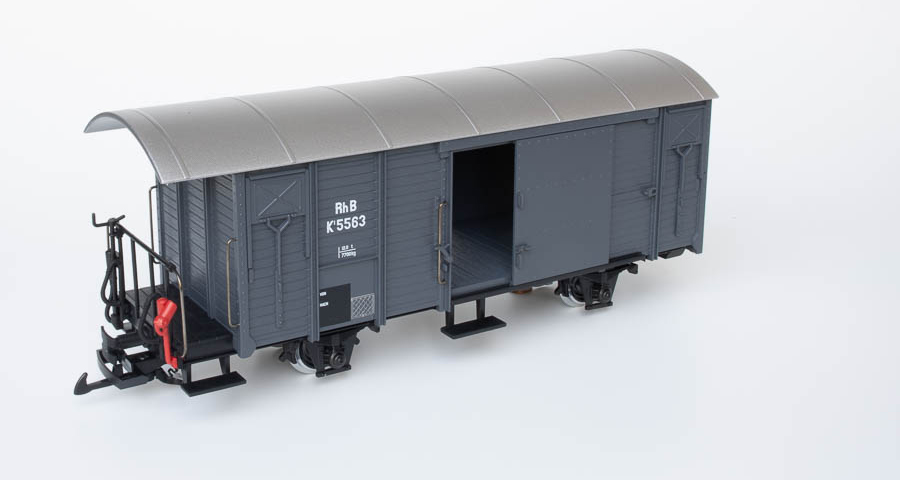 RhB gedeckter Güterwagen K1 5563 von LGB – Modellbahn Schweiz