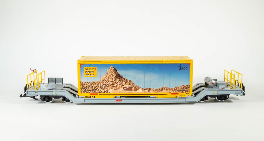 RhB Containerwagen von LGB – Modellbahn Schweiz